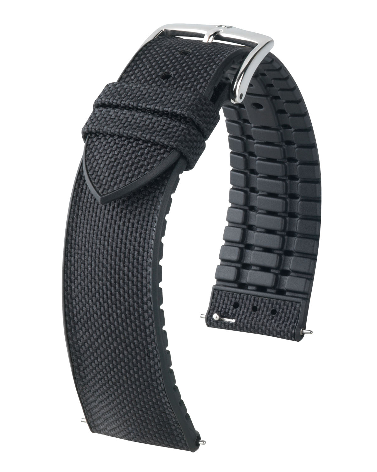 Hirsch Arne Performance Watch Strap - Black